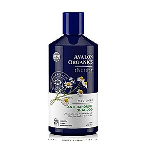 Avalon Organics Therapeutic Hair Care Medicated Anti-Dandruff Shampoo 14 fl. oz. Shampoos (a) - 2pc