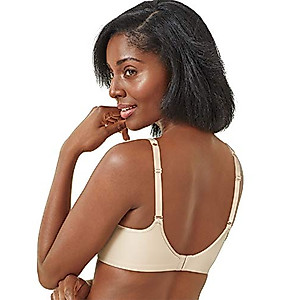 Bali Women's One Smooth U Ultra Lite Spacer Wireless Bra DF3440, Gloss, 42D