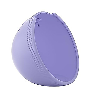 Protective Cover for Echo, Silicone Cover Shockproof Case Protector Elastic Soft Case Cover Speaker Skin for Echo pop (Purple)