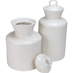 TIC Collection Jazy Canister Set, White