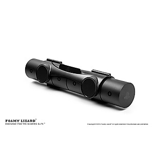 Privacy Shield for Playstation 4 Camera v2.0 by Foamy Lizard ® Protective Concealing Lens Cover for 2016 PS4 Console Camera 2.0 Sensor (NOT compatible with OLD rectangular camera, CAMERA NOT INCLUDED)