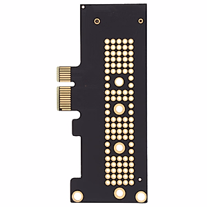 ASHATA PCIE X1/x4 to M.2 NGFF SSD Nvme Hard Disk Converter, PCI Express Adapter for 2230/2242/2260/2280 SSD (PCIEx1)