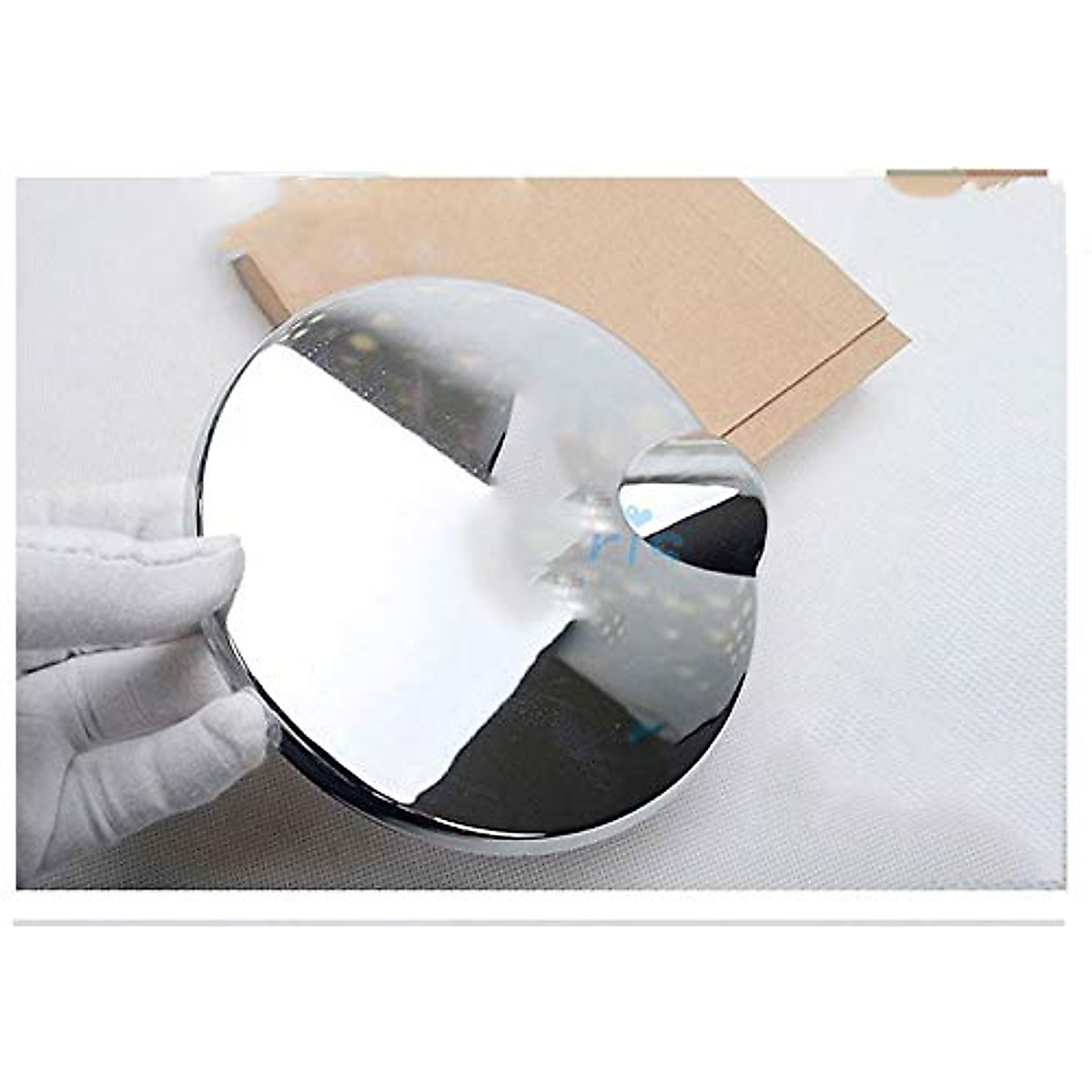 for Dodge Journey JUCV 2009-2018 Silver Color Fuel Tank Cover Gas Oil Box Cap Panel Chrome Car Styling Accessories