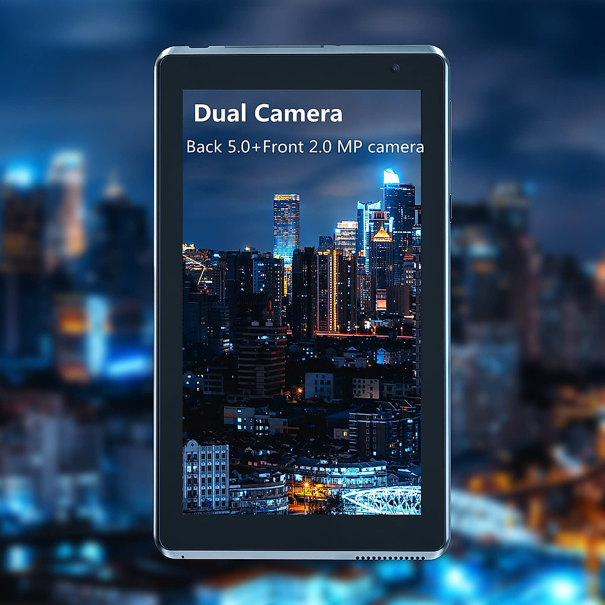 YQSAVIOR Tablet Android 11 Tablets 7 inch, 2GB RAM 32GB ROM Tablets Quad-Core Processor Computer Tablet for Kids, Dual Camera, WiFi, Bluetooth Tab PC Black