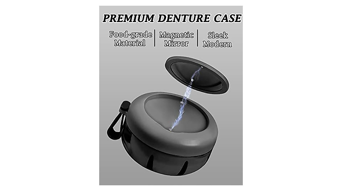 No-Leak Denture Case for Traveling - Durable & Stylish