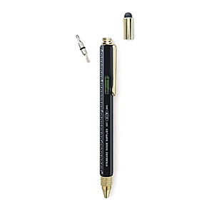 DesignWorks Ink Standard Issue Multi-Tool Pen, Black