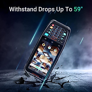 SVANTTO Android Barcode Scanner, Android 10 Handheld Computer, 1D/2D/QR Barcode Scanner, 2/3/4G WiFi BT Communication, Android Handheld Data Terminal for Warehouse Retail Inventory