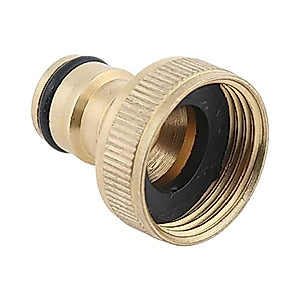 MYCENSE Brass Hose Connector,Connect and Disconnect,High Pressure Washer Adapter for Pressure Washer Garden and Watering Accessory
