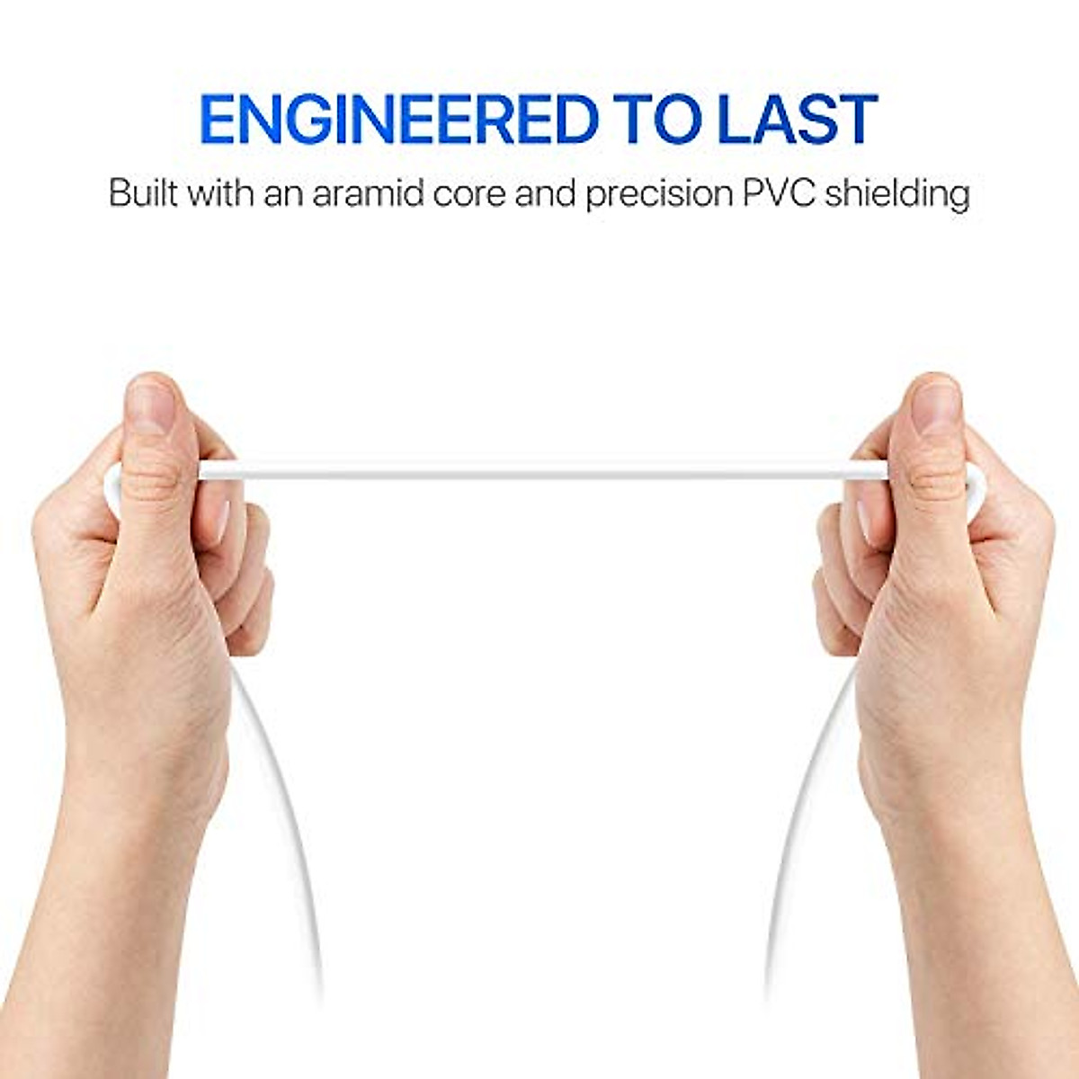 iPhone Charger AUNC 3PACK 6Feet Long Lightning to USB Charging Cable Fast Connector Data Sync Transfer Cord Compatible with iPhone 11 / Xs Max/X/8/7/Plus/6S/6/SE/5S iPad…