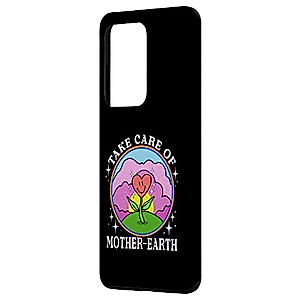 Galaxy S20 Ultra Beautiful Mother Earth Heart Flower Case
