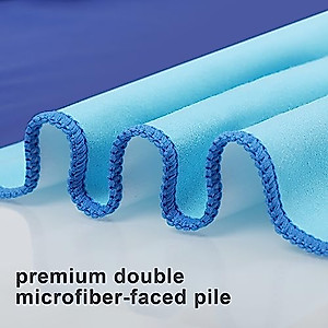 FEERNICH Beach Towels, Microfiber Beach Towels-Quick Dry Sand Free Super Absorbent Towels, Travel Towels Oversized Beach Blanket(63" x 32") Lightweight Towels for Swimming Sports Beach Camping