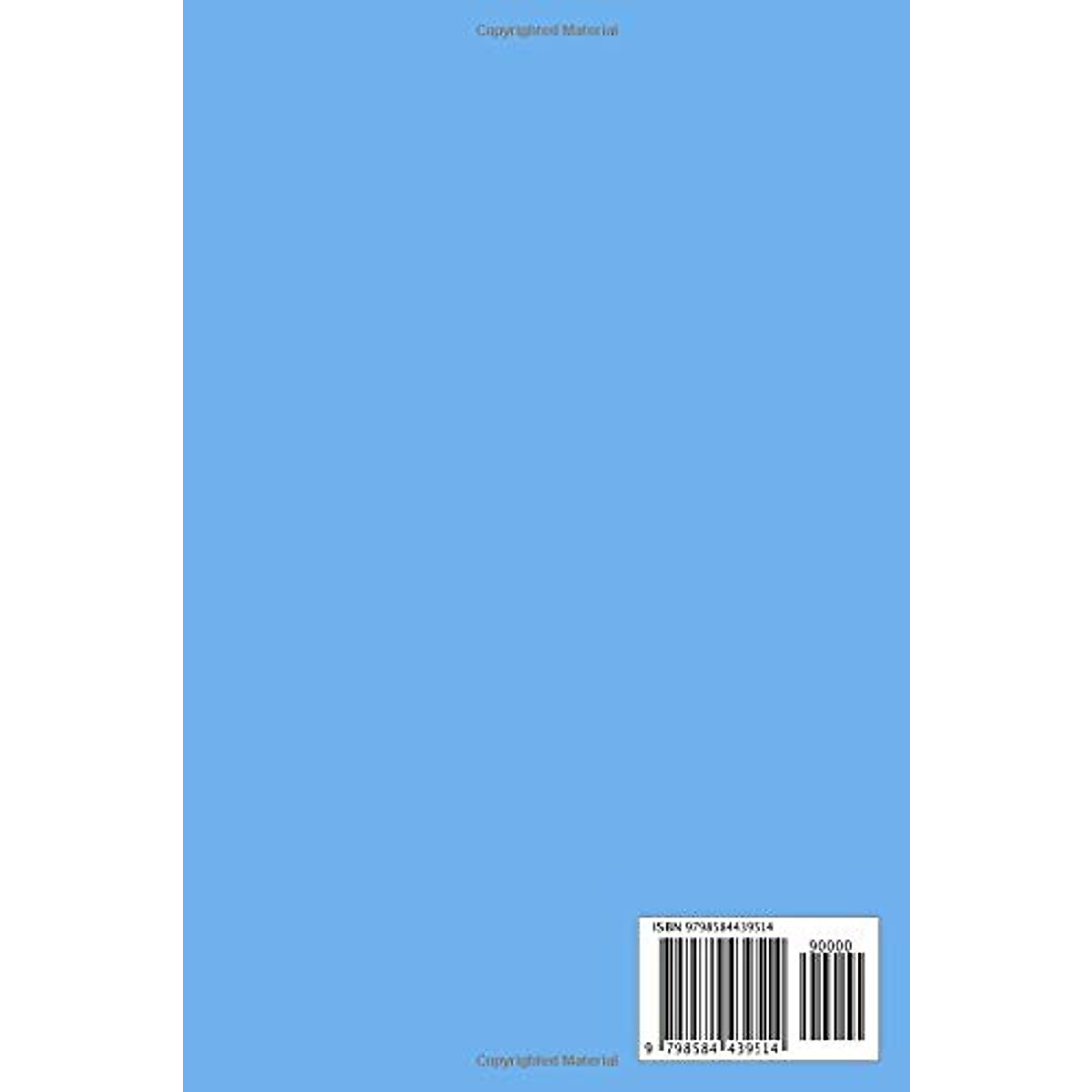 Composition Notebook: Disney Pixar Inside Out Sadness Watercolor Graphic 120 Wide Lined Pages - 6" x 9" - College Ruled Journal Book, Planner, Diary for Women, Men, Teens, and Children