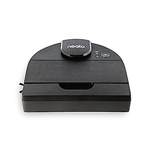 Neato D9 Intelligent Robot Vacuum Cleaner–LaserSmart Nav, Smart Mapping, Cleaning Zones, WiFi Connected, 200-Min Runtime, Powerful Suction, Turbo Clean, Corners, Pet Hair, XXL Dustbin, Alexa. 945-0445