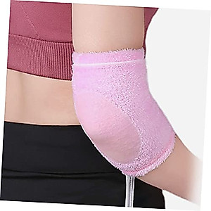 Healvian Hydrating Cracked Armguards 1 Pair Elbow Pad Dry Skin Covers Moisturizing Elbow Sleeve Anti-Crack Wrist Covers Moisturizing Elbow Cover Cracked Elbow Covers Gel Set Gel