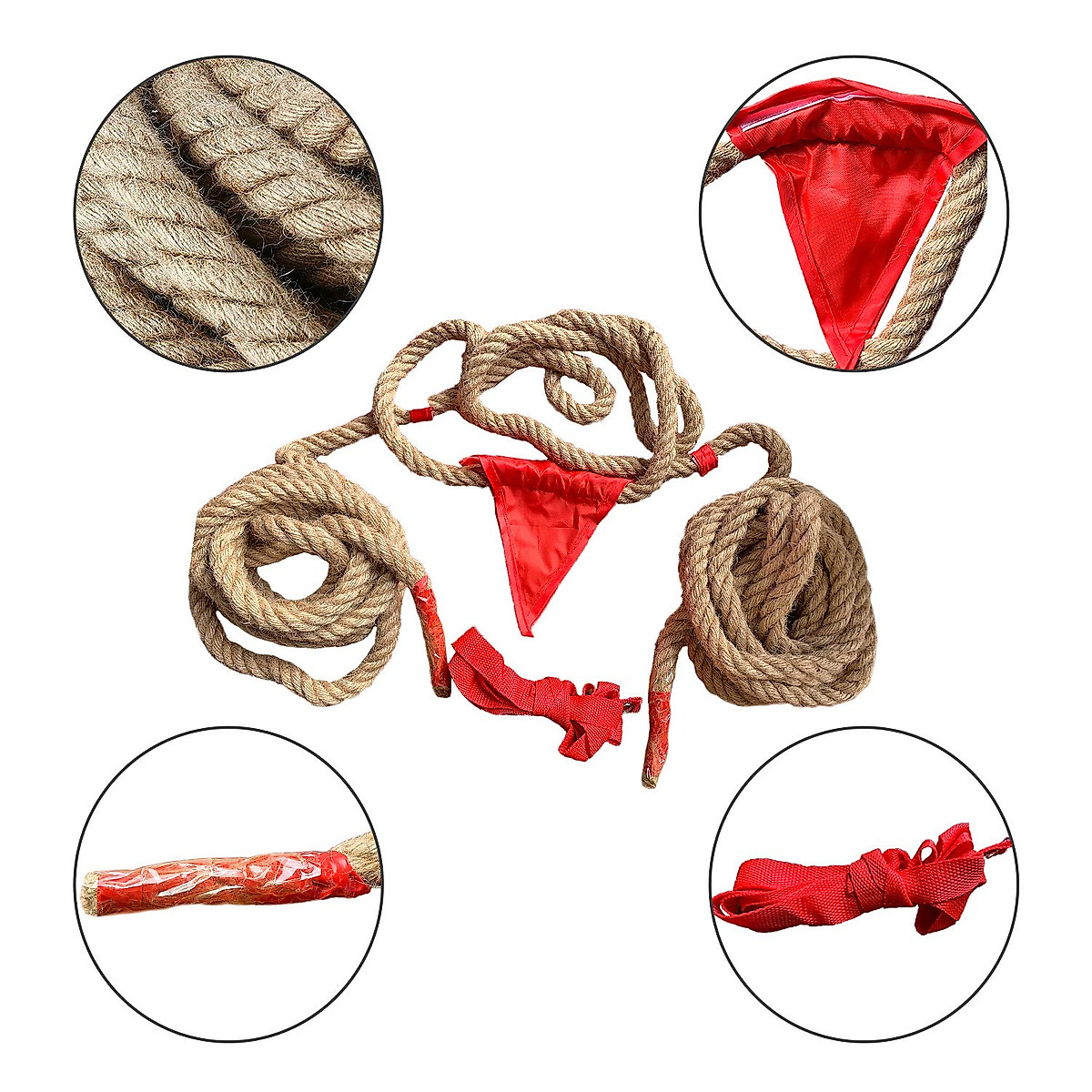 YOOBE Tug of War Rope Set for Adults or Kids Outdoor Sports Activities