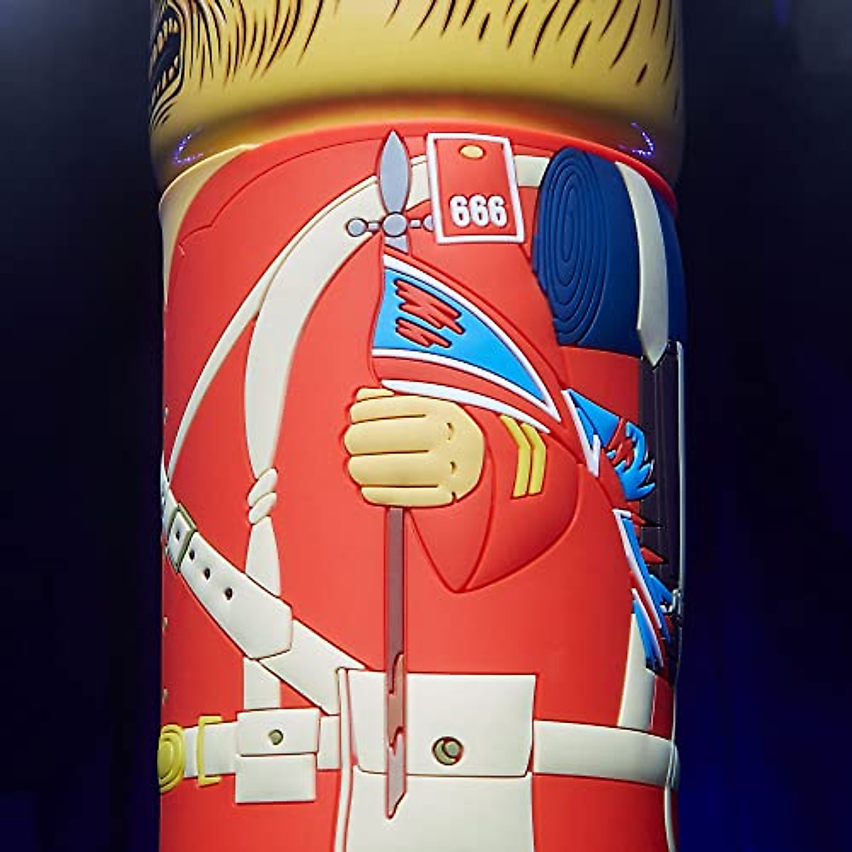 CosCups by Numskull Iron Maiden Eddie The Trooper Ceramic Mug Gift with Rubber Sleeve 400ml - Official Iron Maiden Merchandise