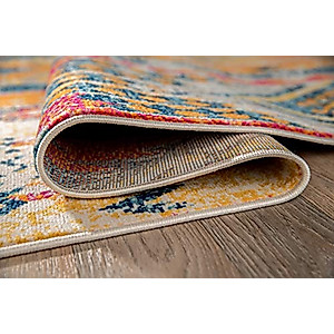 Rugshop Sky Collection Bohemian Area Rug 5' x 7' Multi