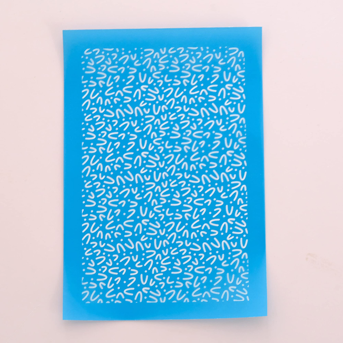 Dacmern Silk Screen for Polymer Clay, Silk Screen Stencils Reusable for Polymer Clay Earrings, Silkscreens for Clay Jewelry, Texture Sheets for Polymer Clay, Dot Print Polymer Clay Stencils