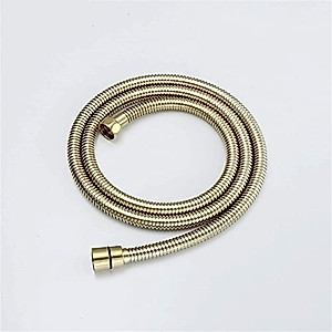 MAKEJ Bathroom Toilet Bidet Tap Kit Brushed Gold Wall Mounted Sprayer Shower with Shut-Off Valve