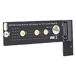 M.2 NGFF MKey NVME SSD Converter Card Adapter Module for OS Mini A1347 Model 2014, M.2 NGFF MKey NVME SSD Adapter Support Easy Installation