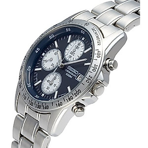Seiko import SND365PC dark blue mens SEIKO watch imports overseas models