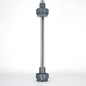 Duwee 2 Tier Lazy Susan Cabinet Corner Organizer,Kidney Shaped Cabinet Blind Corner Lazy Susan,2 Tier Rotating Storage Shelf Rack with Telescoping Shaft, White