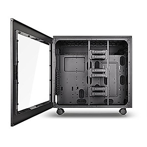 Thermaltake Core W200 Dual System Capable Extreme Water Cooling XL-ATX Fully Modular/Dismantle Stackable Tt Certified Super Tower Computer Case CA-1F5-00F1WN-00 Black