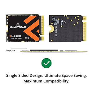 Timetec 1TB M.2 2230 SSD NVMe PCIe Gen4x4 Read Up to 5,100 MB/s Compatible with Steam Deck, ASUS ROG Ally, Microsoft Surface pro 9/ pro 8/pro 7+/pro X/laptop3/laptop4/laptop go/book3, Mini PCs