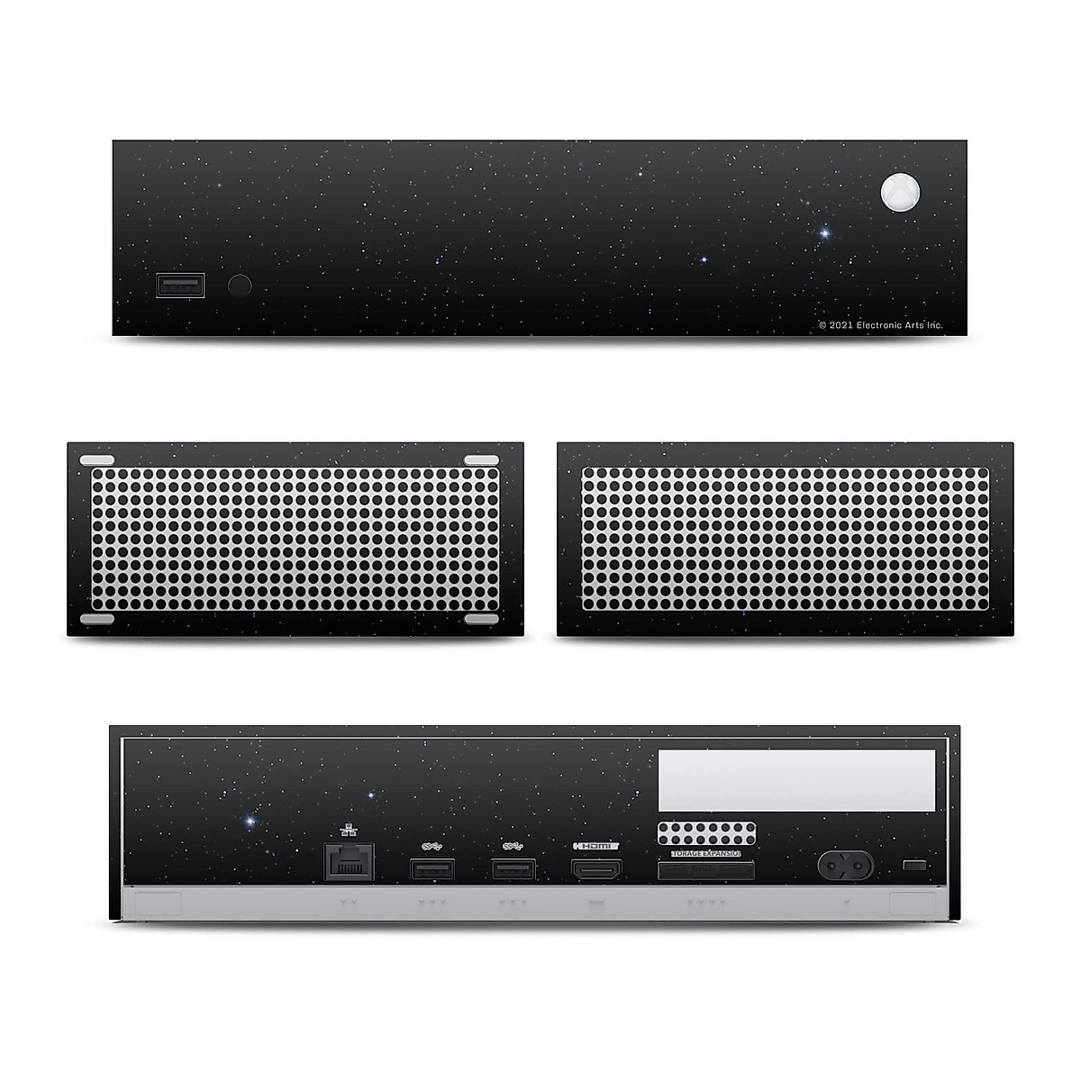 Head Case Designs Officially Licensed EA Bioware Mass Effect Normandy SR1 Graphics Vinyl Sticker Gaming Skin Decal Cover Compatible With Xbox Series S Console and Controller Bundle