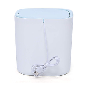 Portable Washing Machine USB Mini Washer Compact Counter Top Washing Machine Rotary Laundry Machine for Camping Traveling RVs Dorms Small Space, 6.69x6.69x6.69 Inch(Blue)