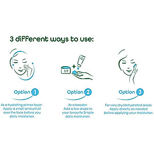 Simple Water Boost Hydrating Booster Sensitive Skin 1 oz