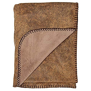 Carstens, Inc JT620 Throw Blanket, Brown
