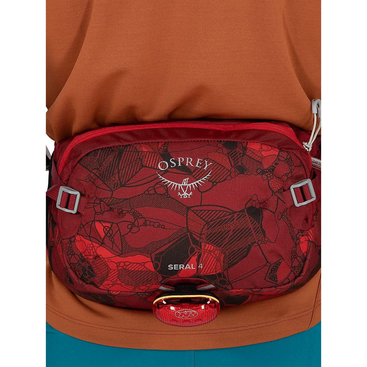 Osprey Seral 4 Lumbar Bike Hydration Pack, Black, One Size