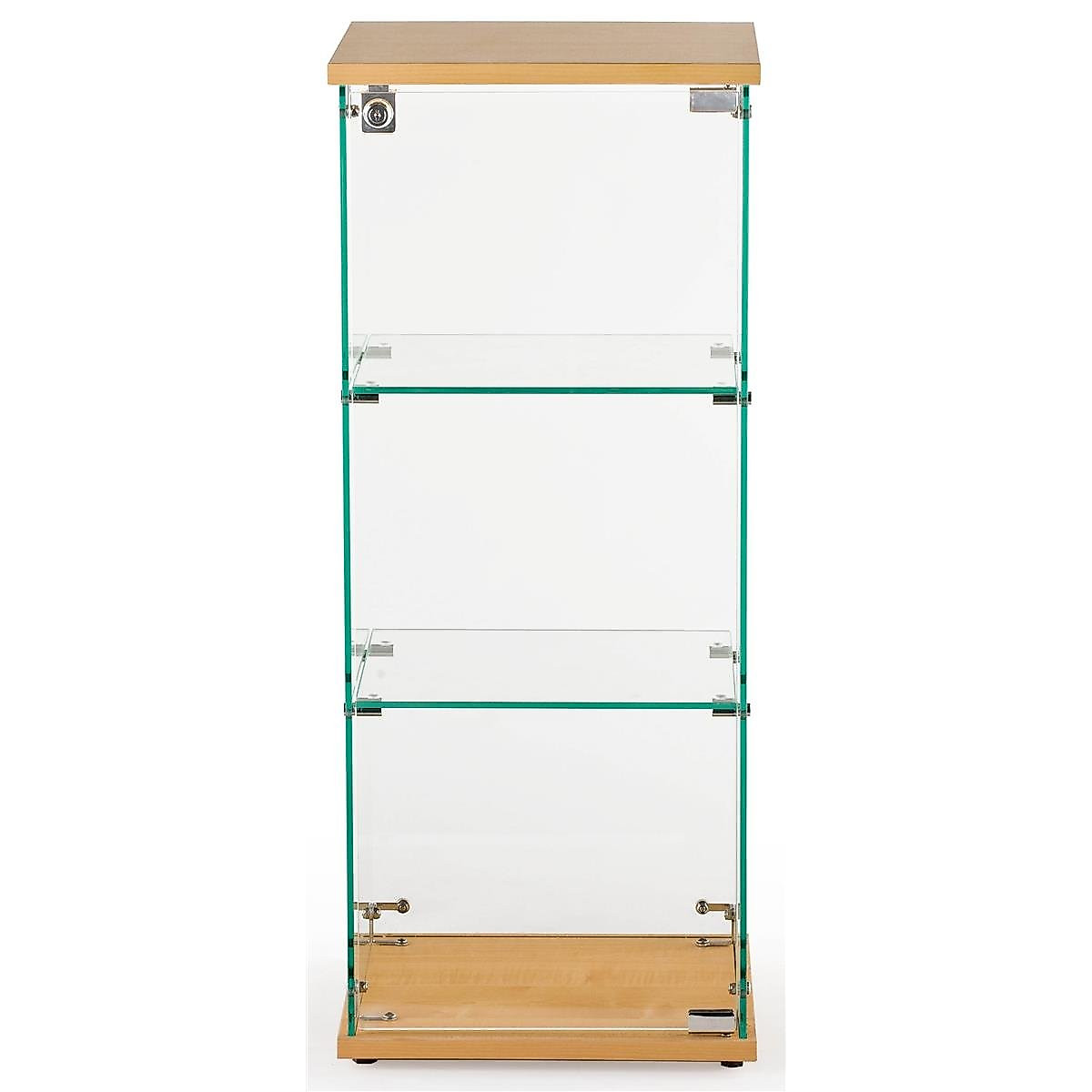 Displays2go CTRDSNTDV2 Countertop Mounted Glass Showcase