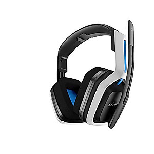 ASTRO Gaming A20 Wireless Headset Gen 2 for PlayStation 5, PlayStation 4, PC & Mac - White/Blue (Renewed)