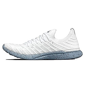 APL: Athletic Propulsion Labs Women's Techloom Wave Sneaker, White/Frozen Grey/Speckle, 8