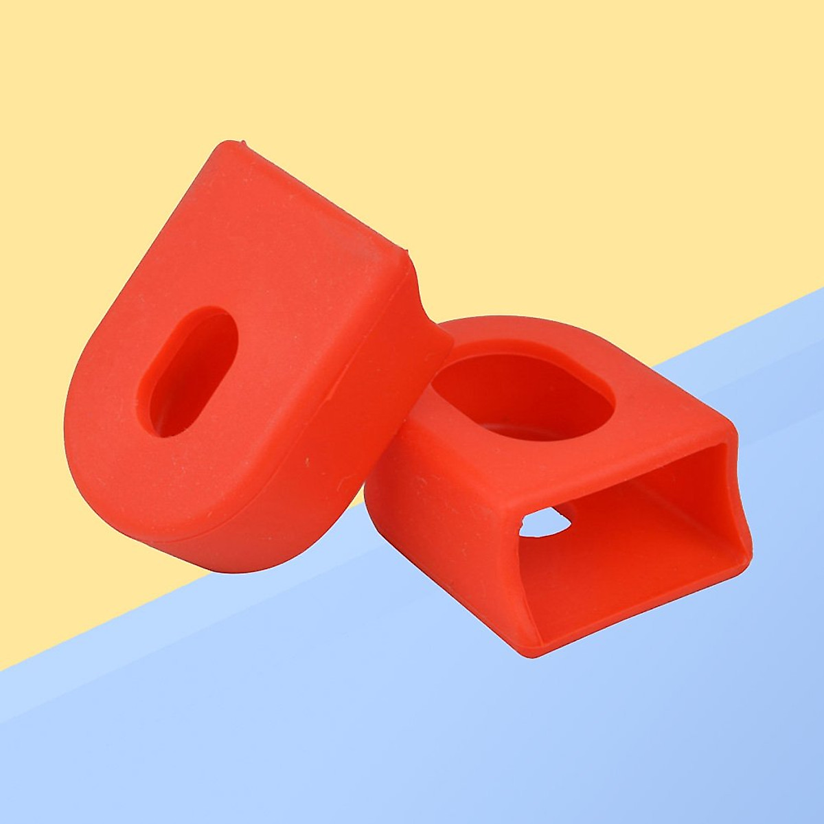 LIOOBO Pair Crank Arm Case Skate Plugs Pendant Crank Rope Buckle Crank Sleeve Bike Crank Arm Shields Loose Beads Crank Arm Crank Arm Cover Crank Arm Cap Accessories Red Crankset