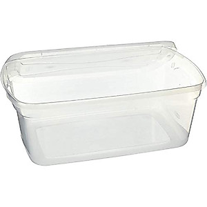 Rubbermaid Cleverstore Home Office Organization (6) 30 Qt & (12) 6 Qt Latching Stackable Plastic Storage Tote Container with Lid, Clear