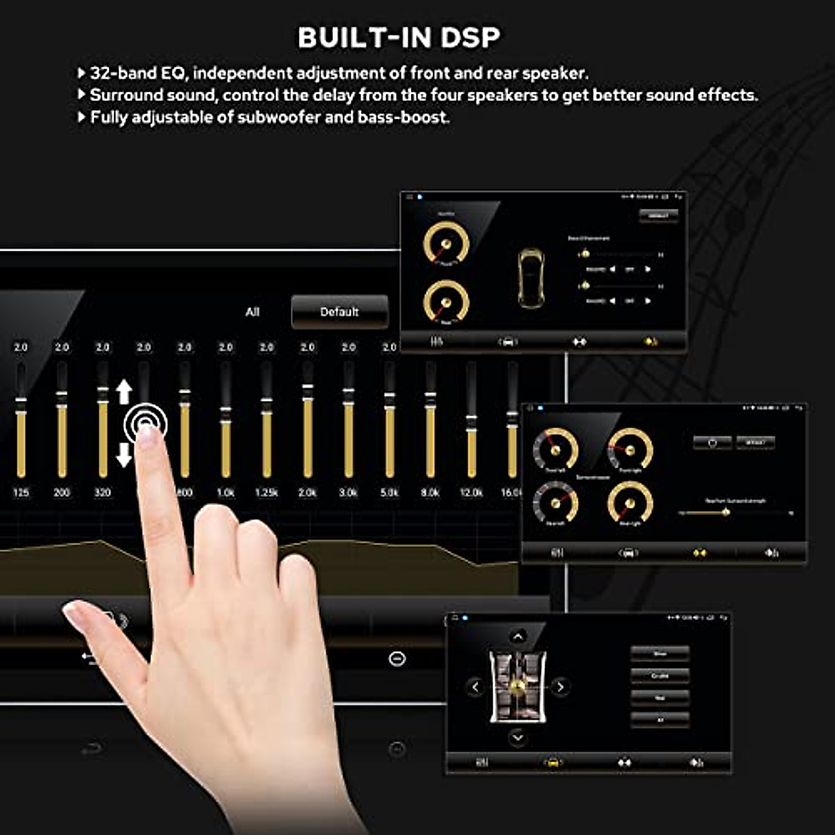 Joying 11.6 inch for Jeep Dodge Chrysler Ultra-Thin Touchscreen Car Stereo 8GB+128GB Plug and Play Radio Support Bluetooth5.1, 5Ghz WiFi, DVR, OBD2, Back-Up Camera