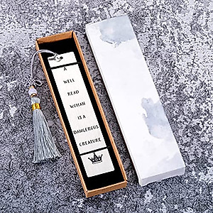 Bookmark for Book Lover Women Inspirational Graduation Gifts for Teen Girls Daughter Students from Mum Grandma Teacher Retirement Female Lady Boss Coworker Leaving Promotion Christmas Birthday Gift