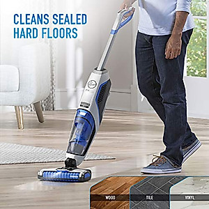 Hoover BH55210 Onepwr FloorMate Jet Cordless Hard Floor Cleaner, Wet Vacuum with 3Ah Battery, White
