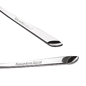 Demitasse Espresso Spoons Stainless Steel Coffee Spoons for Home, Cafe, Restaurant, Set of 12, Thanksgiving Gift