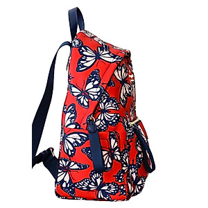 Kate Spade Chelsea The Little Better Butterfly Toss Printed Medium Backpack