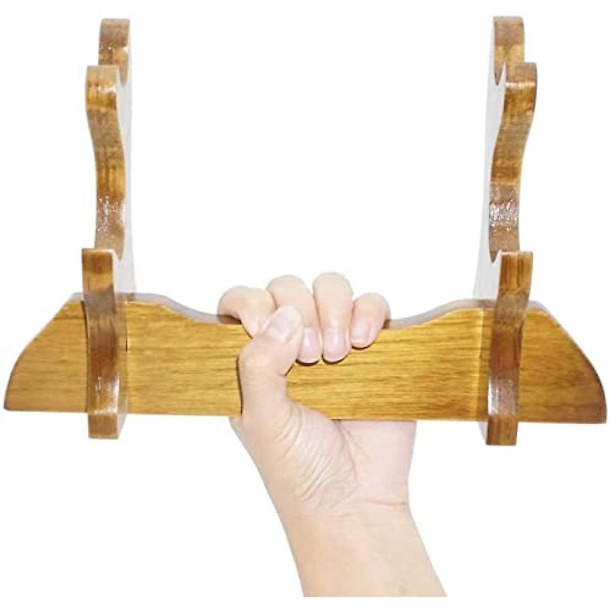 LUCKNIGHT Display Stand Sword Holder Samurai Sword Tanto Stand Holder Display Hanger Weapon Mini Holder Sword Stand (Color : A)