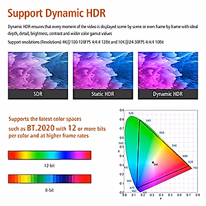 RUIPRO 8K Fiber Optic HDMI Cable 10 Feet 48Gbps 8K60Hz 4K120Hz Dynamic HDR eARC HDCP2.2/2.3 for RTX4080/4090/3080/3090, Xbox S/X, PS5/4, AVR, Projector, LG/Samsung/Sony TV