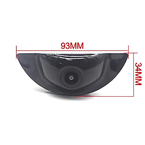 Car Reversing Camera for Volvo XC90 S60 S90 V60 V90 XC60 XC40 2019-2021, Car Front View Parking Night Vision Waterproof Camera