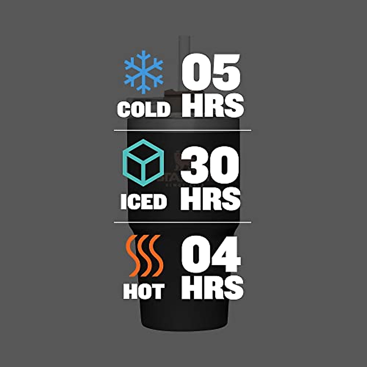 STANLEY Adventure Quencher Travel Tumbler 20oz Coal