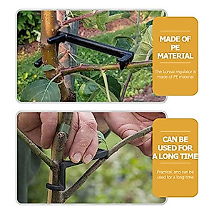 Angoily 20 Pcs Branch Press Bondai Tree Support Plant Stem Training Clips Trees Plants Branch Bend Plants Training Tools Plants Modelling Clips Branch and Limb Spreaders Bonsai Fixture
