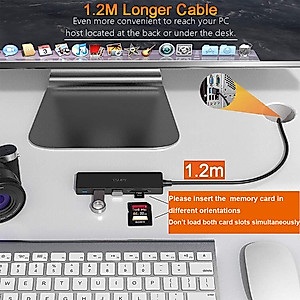 TSUPY USB 3.0 Hub Multi USB Data HUB Ultra-Slim USB HUB USB Multiport Extender