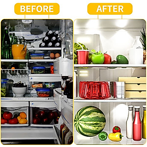 Fneiosg E26 LED Refrigerator Light Bulb 3.5W, 40W Equivalent, Daylight White 6000K 500LM, 25,000 Hour Lifetime, Non-Dimmable Energy Saving ac 100 265v frigidaire Light Bulb Replacement,1-Pack